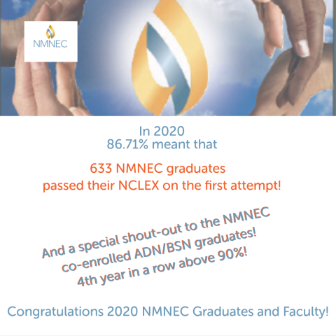 NMNEC Celebrates 2020 NCLEX Success! | NMNEC