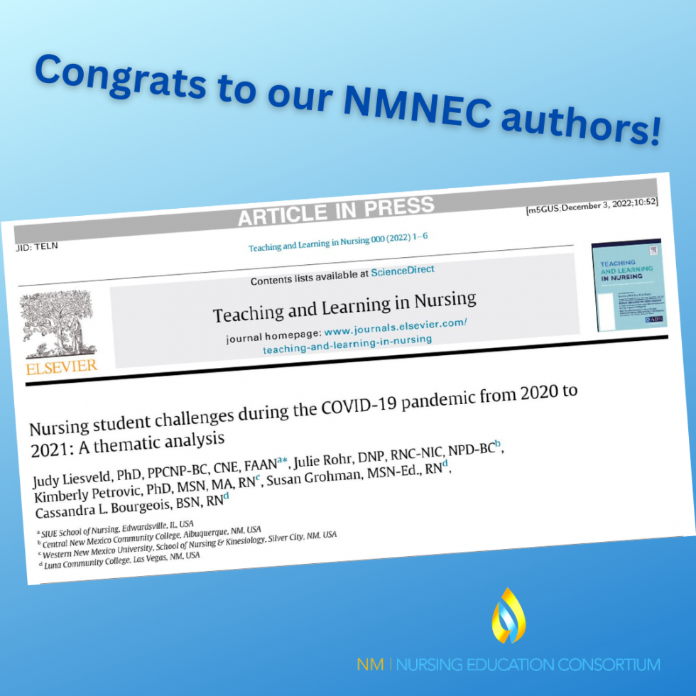 Check out new NMNEC Publication! | NMNEC
