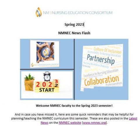 NMNEC News Flash – Spring 2023 | NMNEC