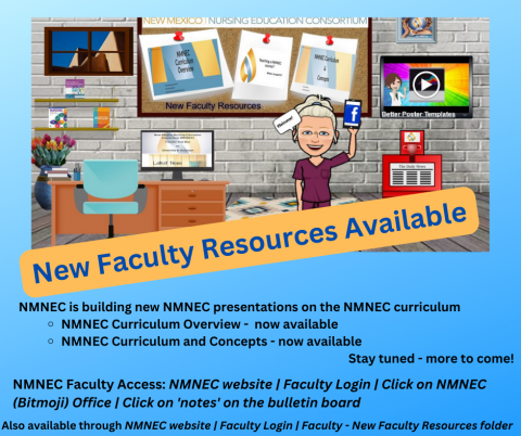 New Faculty Resources Now Available | NMNEC