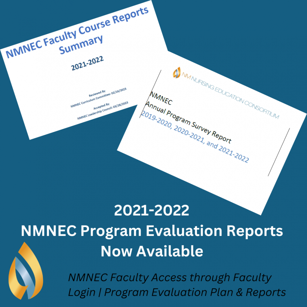2021-2022 NMNEC Faculty Course Reports Summary and NMNEC Annual Program ...